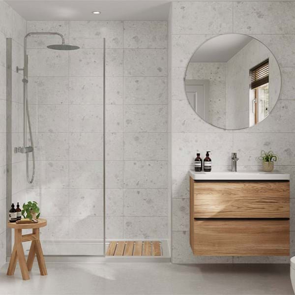 Badezimmer-Wandpaneele in Fliesenoptik - Multipanel DE